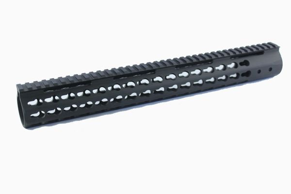 15" ULTRA Super Slim Keymod Rail One Piece handguard 223/556/300BLK ...