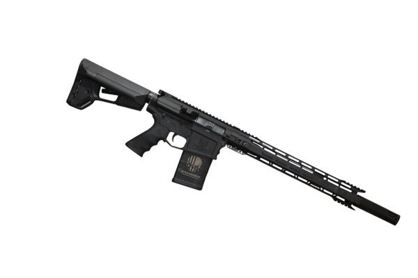 AR10 16" 308 WIN BILLET RIFLE W/ 15” MLOK MAGPUL ACS BLACK ...
