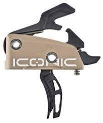 RISE Armament ICONIC (FDE) Independent Two-Stage Trigger with Anti-Walk ...
