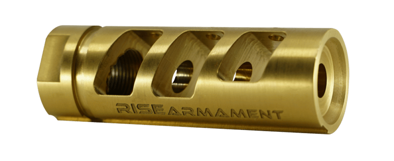 RISE Armament RA-701 Compensator, .22 cal - Titanium Nitride ...