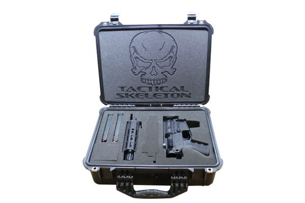 AR9 7.5" 9mm Takedown Billet PCC Pistol w/ SBA-3 Brace Black ...