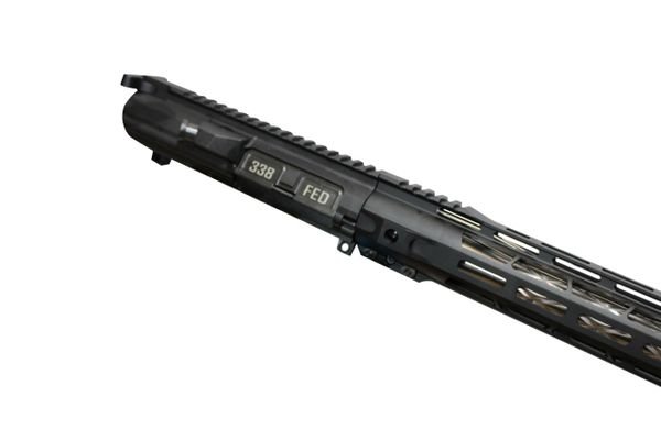 AR10 24" 338 FEDERAL DPMS GEN 1 STAINLESS STEEL DIAMOND FLUTED COMPLETE ...