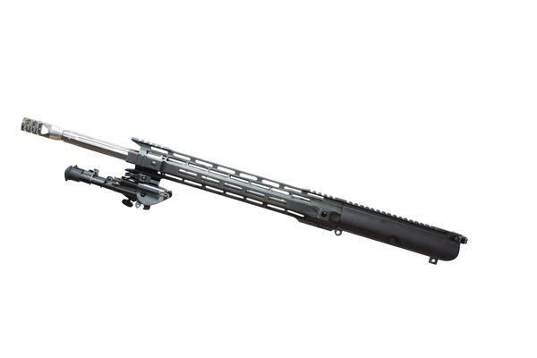 AR10 20" 338 FEDERAL SS STRAIGHT FLUTED COMPLETE UPPER ...