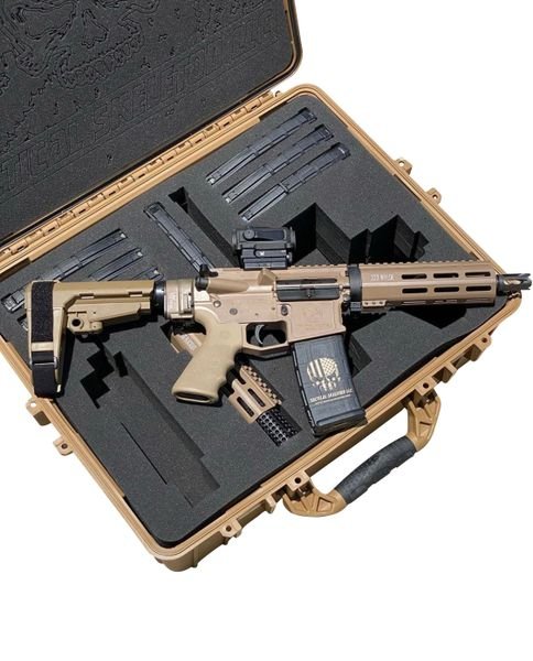 AR15 7.5" 223 & 7.5" 300 BLACKOUT DUAL CALIBER ELITE TAKEDOWN PISTOL ...
