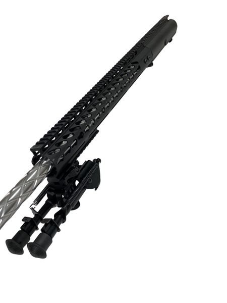 24" 338 FEDERAL DPMS AR10 UPPER DIAMOND FLUTED SS UPPER ...