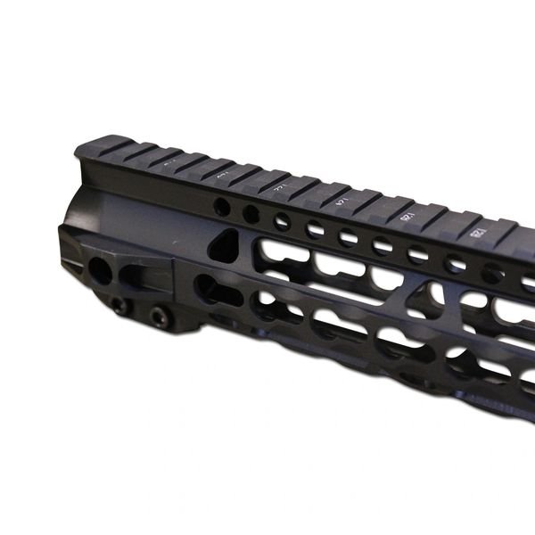 Extreme ULTRA Super Slim Keymod Rail One Piece handguard 223/556/300BLK ...