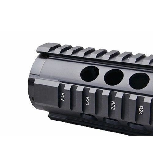 15" free float quad rail handguard 15" picatinny mount 223/556/300BLK ...