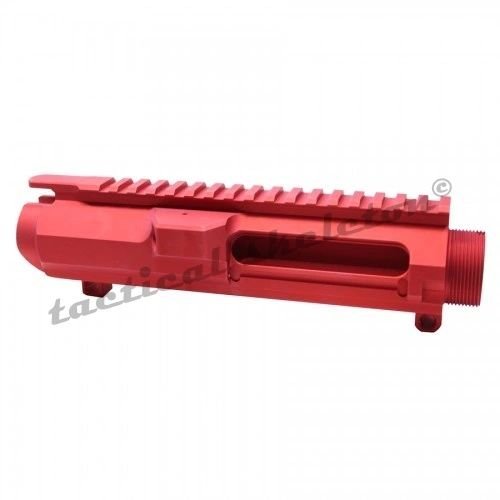 AR .308 CAL STRIPPED BILLET UPPER RECEIVER (RED) | TacticalSkeleton.com