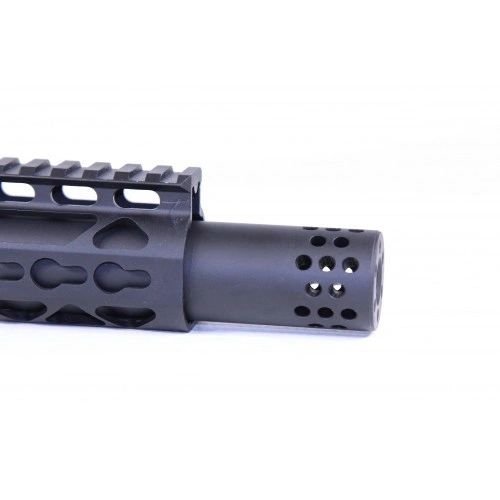 AR .308 Cal Slip Over Barrel Shroud with Muzzle Comp | TacticalSkeleton.com
