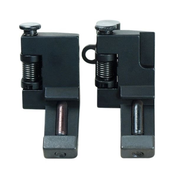 Front & Rear Offset Flip Up Iron Sights | TacticalSkeleton.com