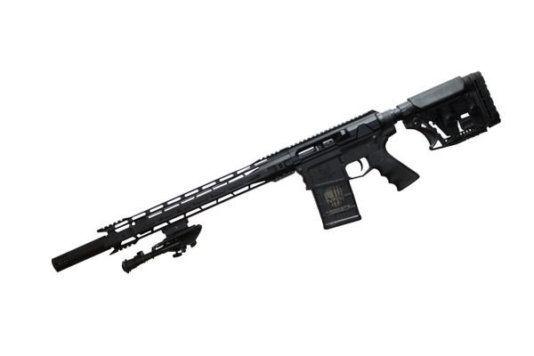 AR10 20" 308 WIN BILLET NON-RECIPROCATING SIDE CHARGING RIFLE W/ 16.5 ...