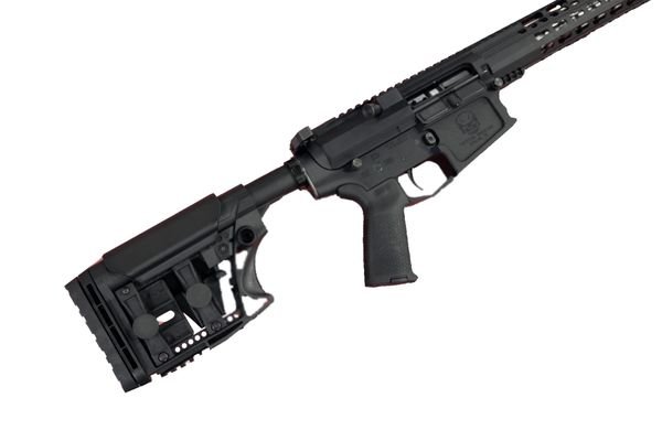 AR10 20" 308 WIN Stainless Billet Rifle w/ 15" MLOK MBA-3 ...