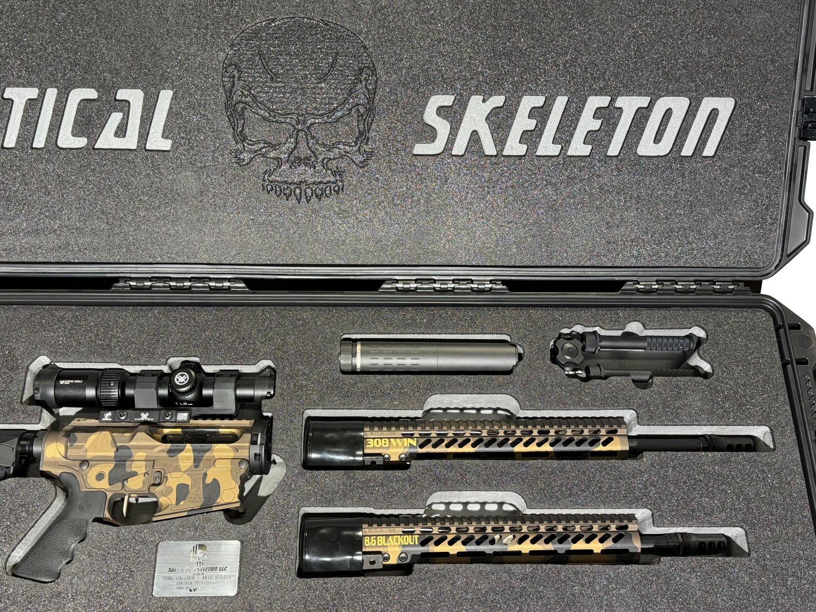 Precision Elite AR10 dual-caliber rifle system | TacticalSkeleton.com