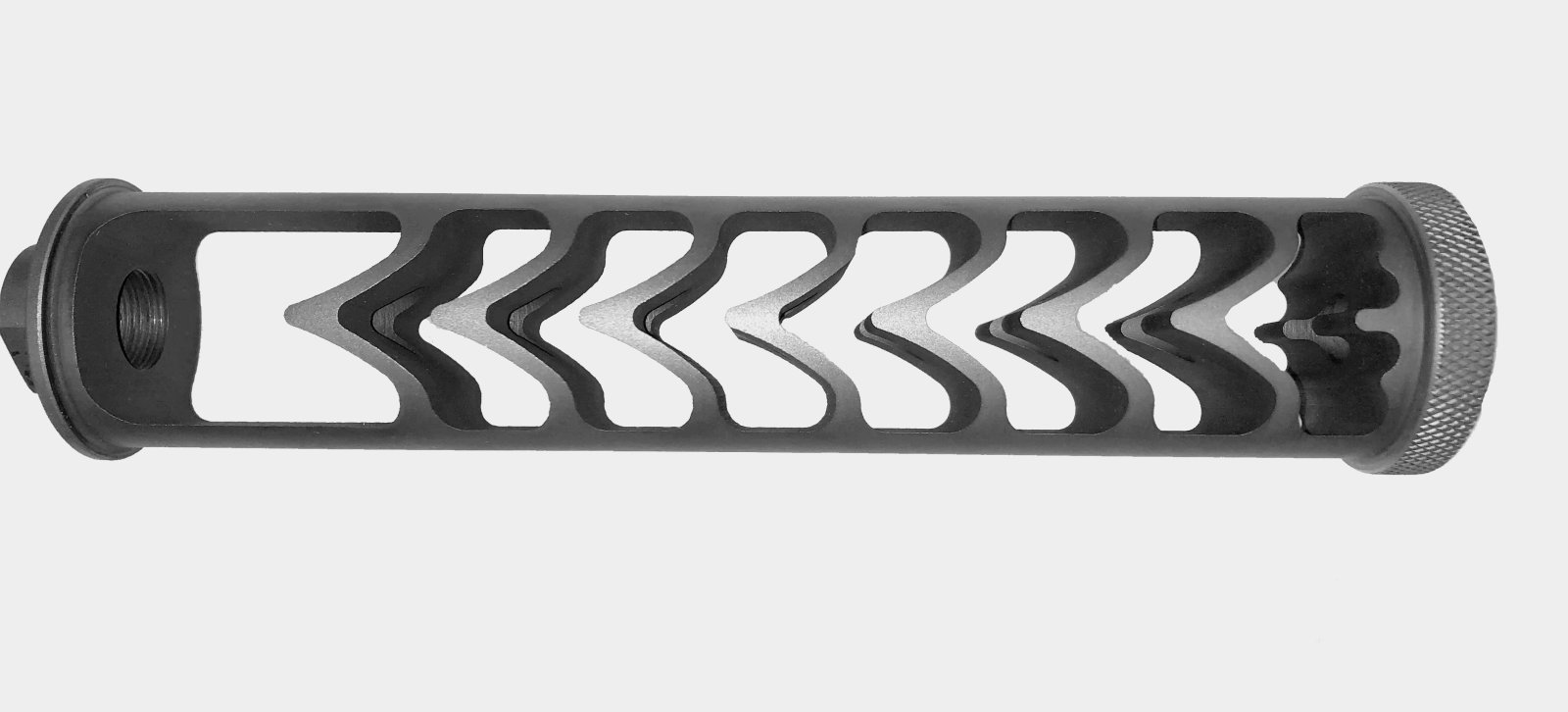 MAKO-TI 8IN TITANIUM SUPPRESSOR .338 CAL 5/8X24 THREAD ...