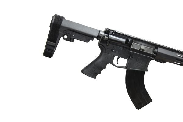 AR15 10.5" 9X39 BILLET PISTOL W/ SBA-3 BRACE BLACK | TacticalSkeleton.com